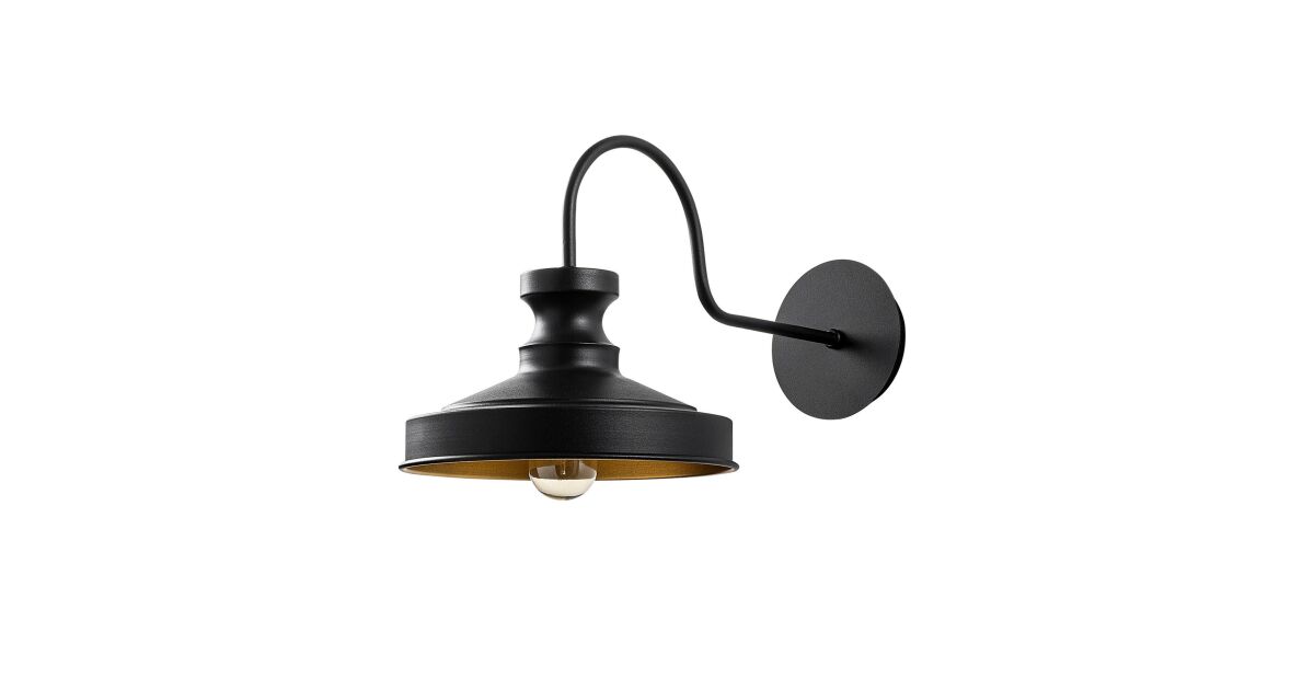 Opviq Wall Lamp Black Berceste - 182BLACK-A | Pepita.hu