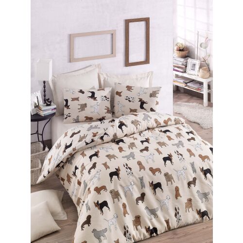 L'essentiel Maison Double Quilt Cover Set Cream Beige Brown Black White ...