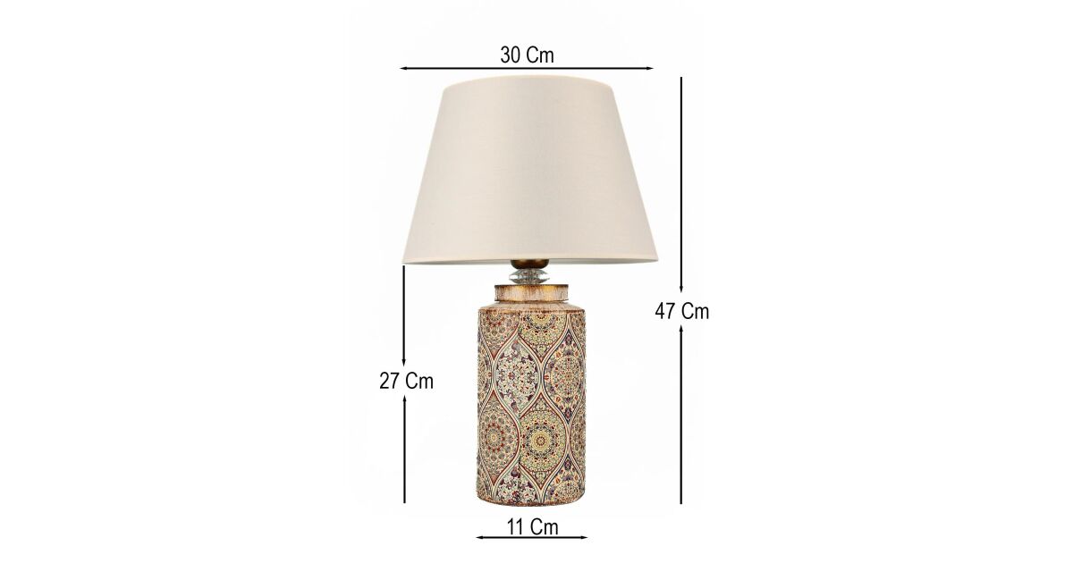 Opviq Table Lamp Multicolor BK050 | Pepita.hu