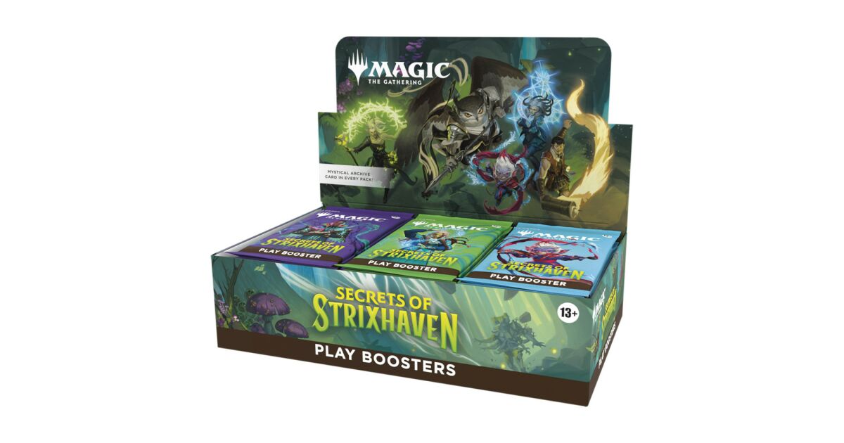 Magic: The Gathering | Secrets Of Strixhaven Play Booster Box - EN ...