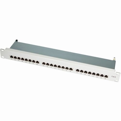 NWSZ Patchpanel 19 24P CAT6 LogiLink Grey | Pepita.hu