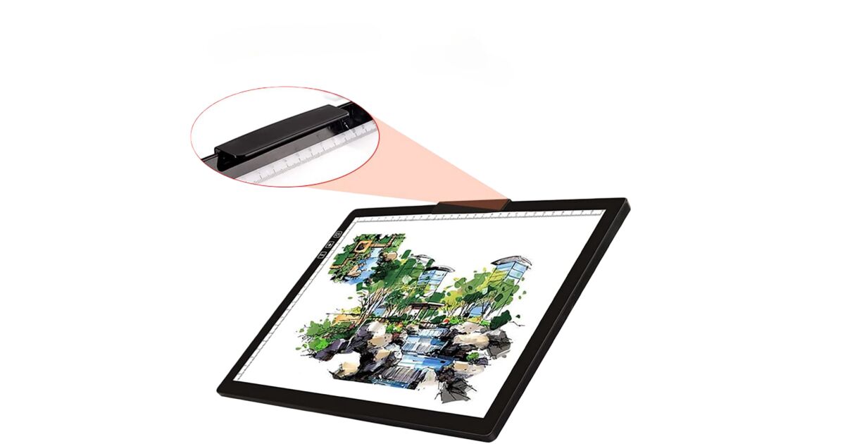 Tableta de Desen Iluminată / Tabletă LED A4 pentru Caligrafie — tabletă ...