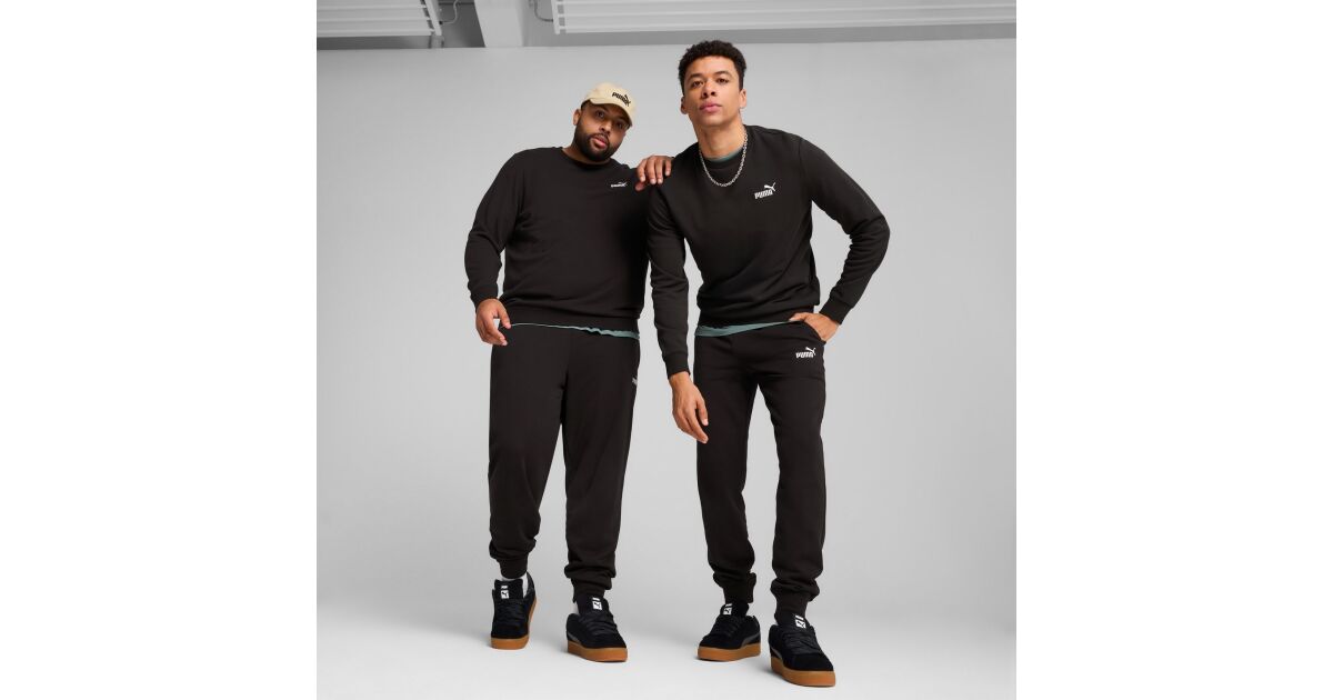 Puma ESS NO. 1 LOGO TR CL férfi melegítőnadrág, fekete, 68260801, XL ...