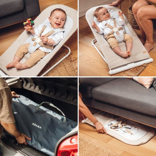 Balansoar Beaba Eazy Relax Greige | Pepita.com