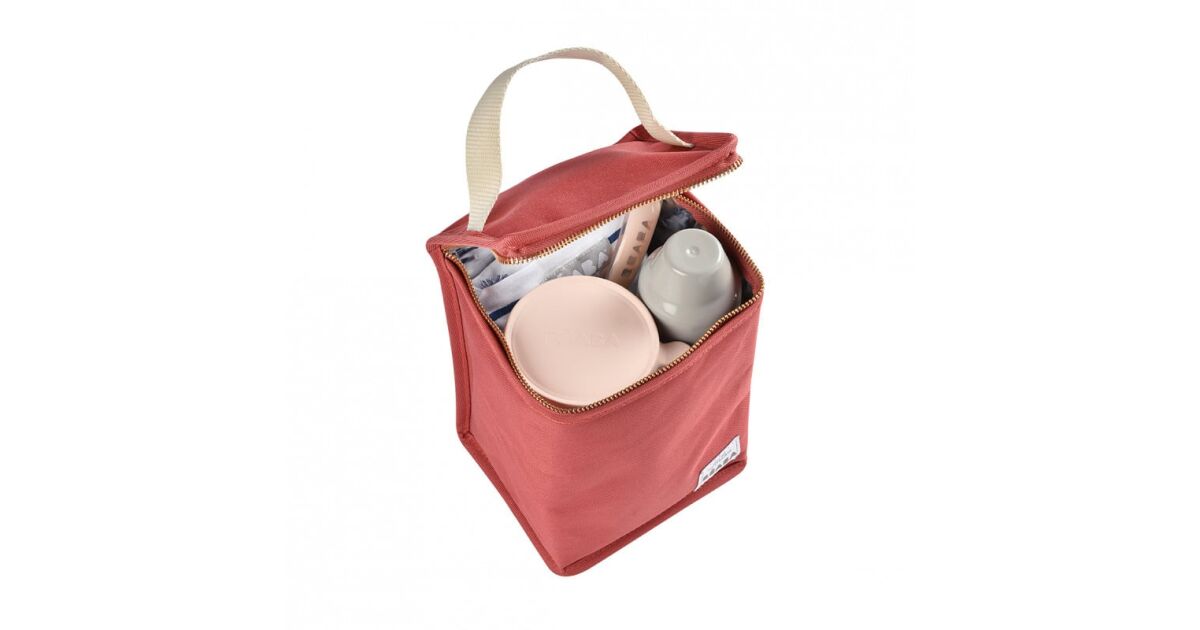 Geanta termoizolanta Beaba Terracota | Pepita.com