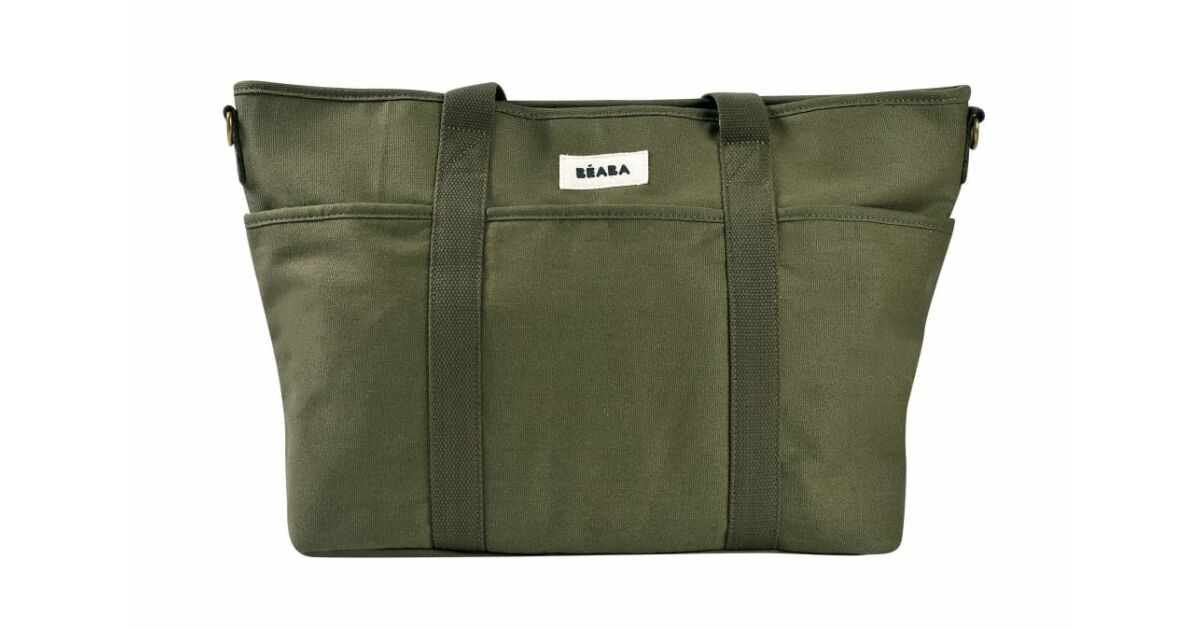 Geanta de bebe Beaba Madrid Seagrass | Pepita.com