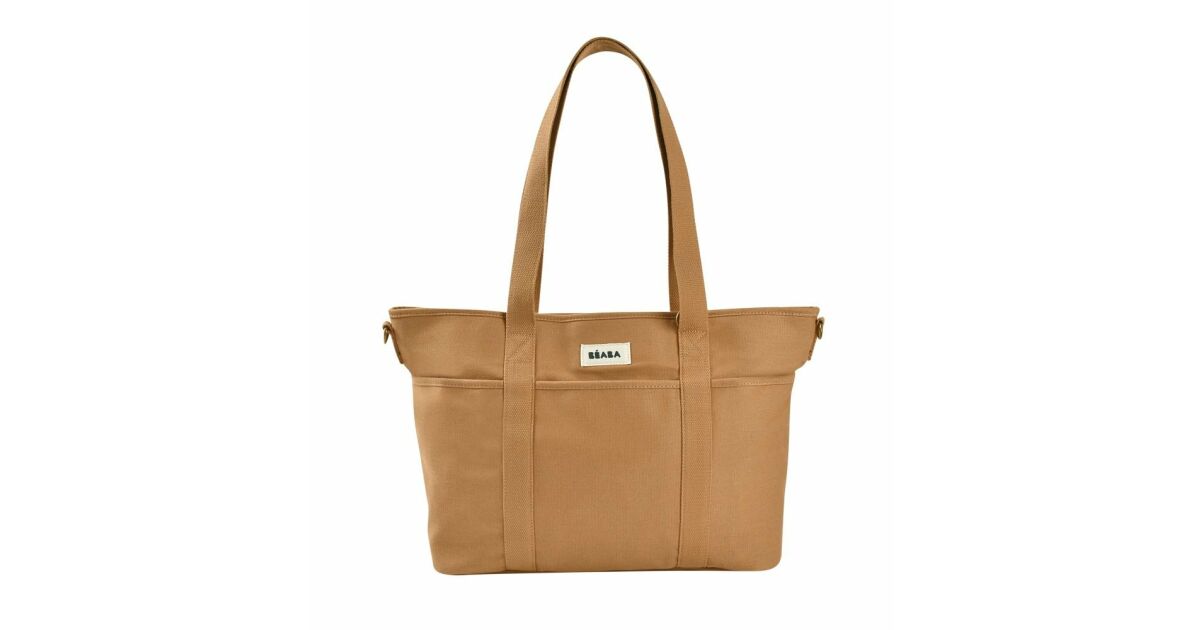 Geanta de bebe Beaba Madrid XXL Ochre | Pepita.com