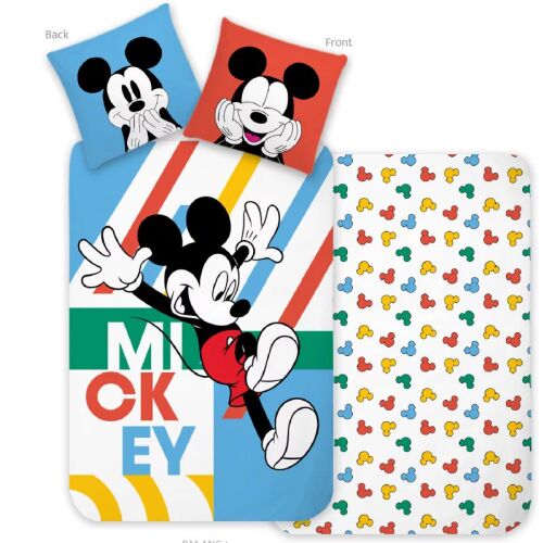 Disney Mickey Jump & Play gyerek, ovis ágyneműhuzat 100×135 cm, 40×60 ...