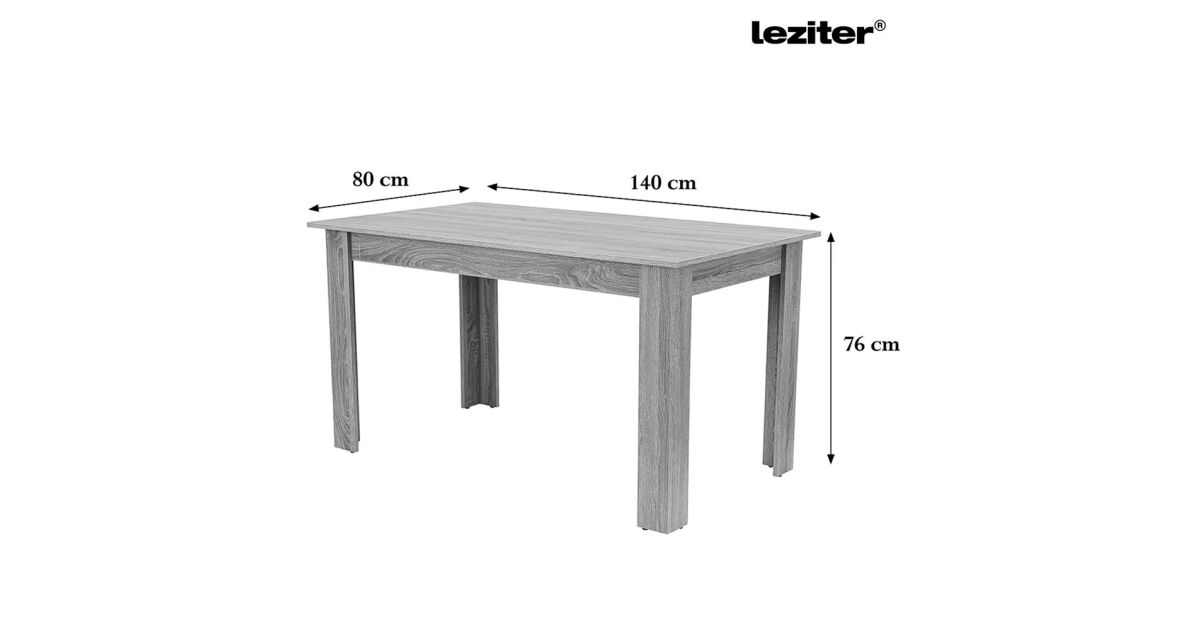 Zara 6+1 étkező garnitúra fekete-yorki tölgy | Pepita.hu
