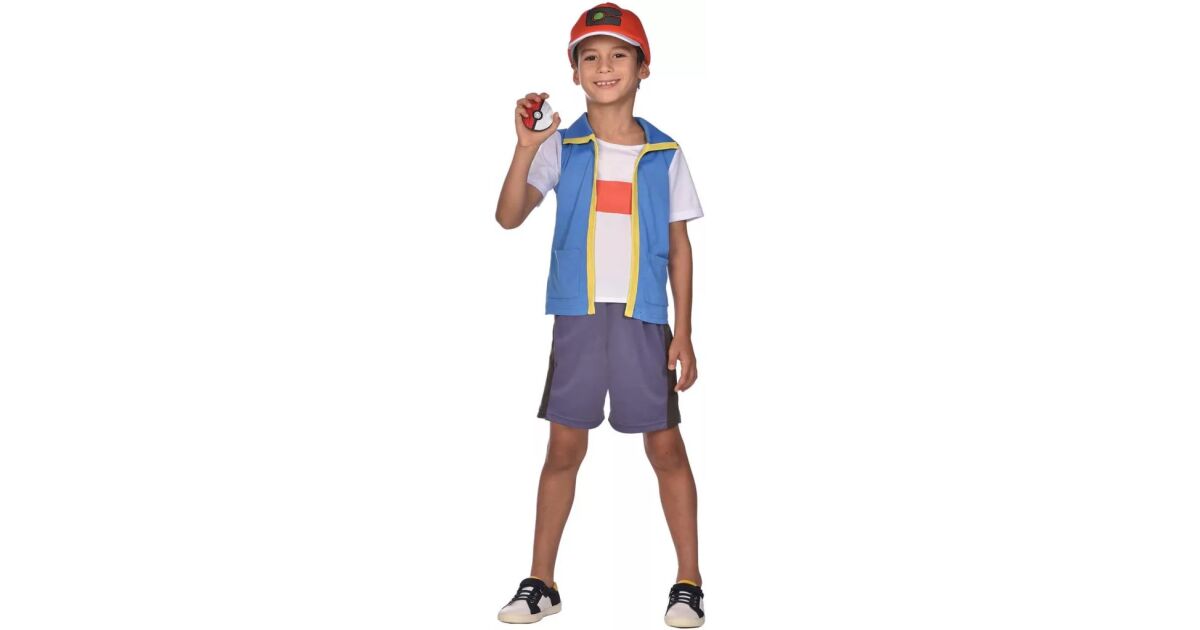 Kostým Pokémon Ash 6-8 rokov | Pepita.com