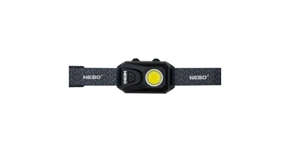 NEBO NEB-HLP-7000-G 150 fejlámpa, 150 lumen, COB LED, 3 üzemmód, elemes ...