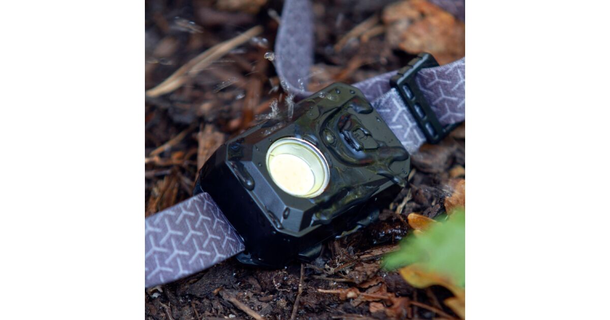 NEBO NEB-HLP-7000-G 150 fejlámpa, 150 lumen, COB LED, 3 üzemmód, elemes ...
