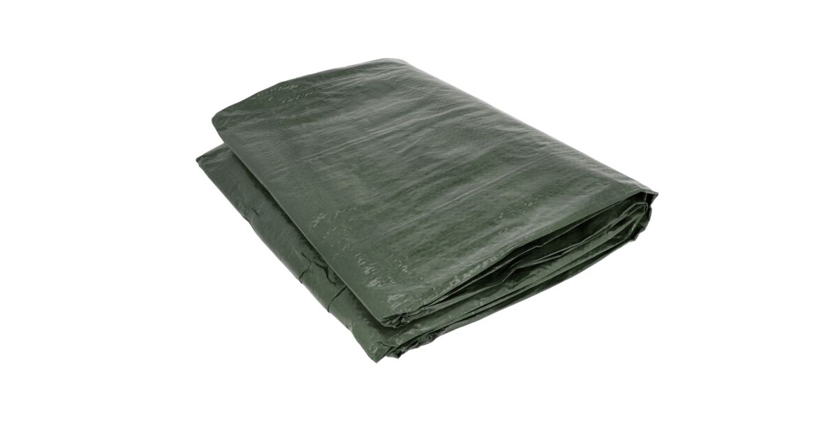 Scley zöld ponyva, 80 g/m2 súly, 6 x 8 m | Pepita.hu
