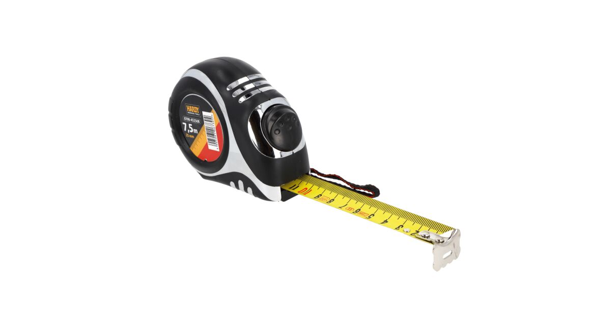 Mérőszalag Hardy PRO *45* széria, automatikus rögzítéssel, 7,5 m x 25 ...