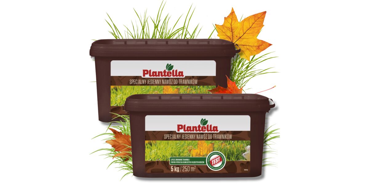 PLANTELLA Univerzális Őszi Trágya Gyepfűre Foszfor Kálium 5kg x2 ...