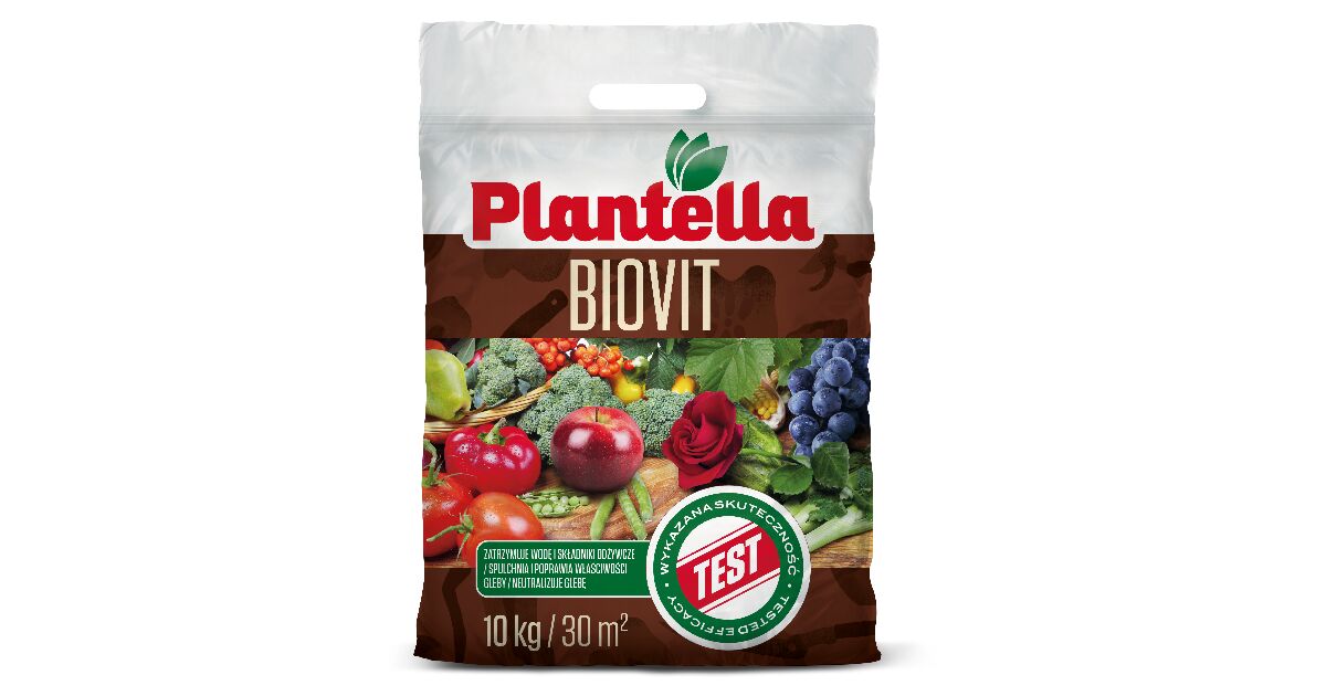 PLANTELLA BIOVIT Bentonit zeolit kőzetliszt zöldségvirágokhoz 10kg ...