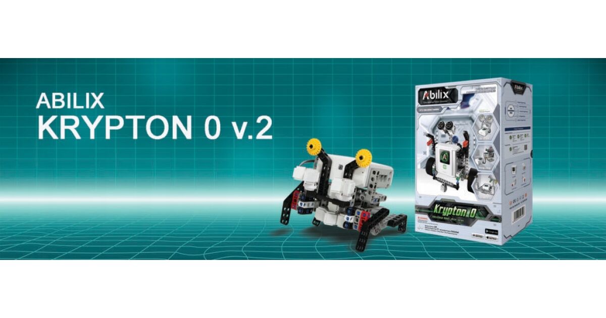 Oktató robotblokkok Abilix Krypton 4 V2 alkalmazásprogramozási ...