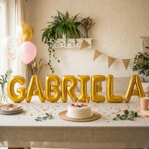 Baloane Folie Metalizate, Flippy, Set GABRIELA, Heliu sau Aer, Pai ...