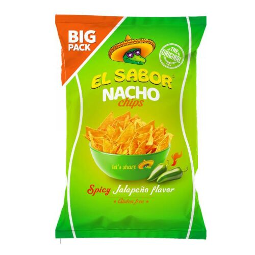 Smak Nacho Chips Jalapenos 180g | Pepita.com