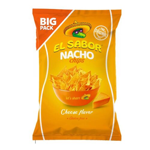 EL SABOR NACHO CHIPS SAJTOS 180G | Pepita.hu