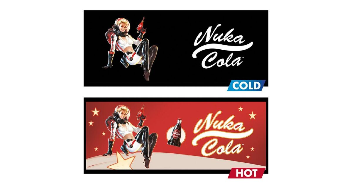 FALLOUT Bögés változó bögre (320 ml) - Nuka Cola / hőre változó bögre ...