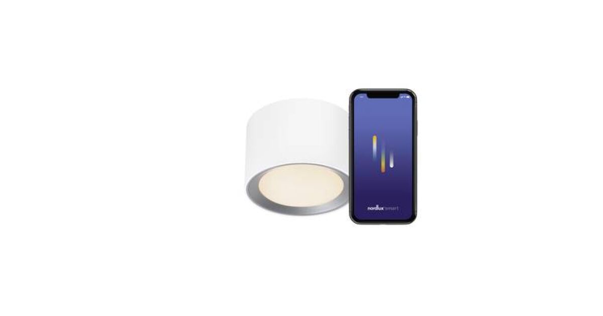 Nordlux (2110840101) Landon Smart LED-es mennyezeti lámpa LED LED 8 W ...