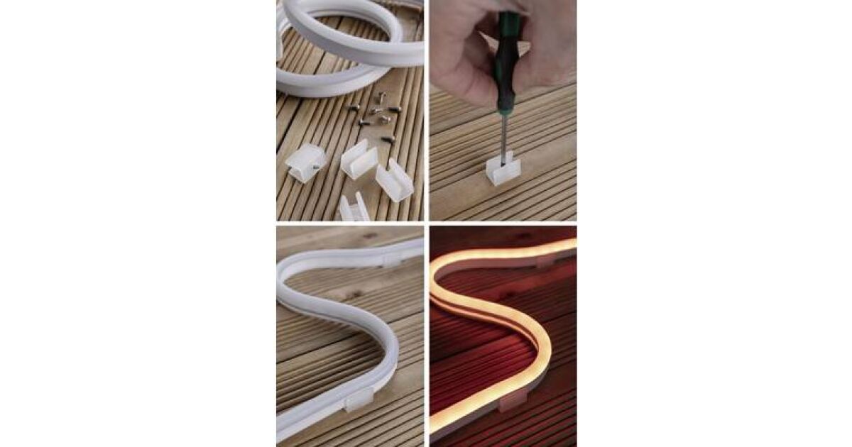 Paulmann Outdoor Stripe Set 3m (78889) LED csík teljes készlet Dugóval ...