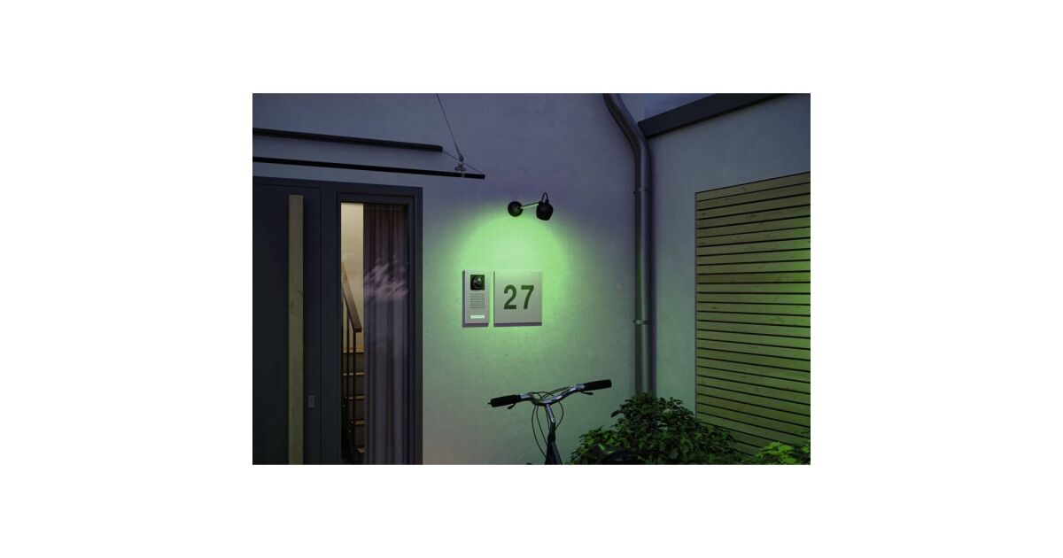 Paulmann Kikolo LED-es kültéri fali lámpa LED 6.2 W Antracit (94773 ...