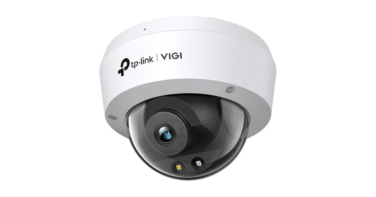 Camera IP Dome TP-Link VIGI C250(4MM), 5MP, Lentila 4mm, IR+WL | Pepita.com