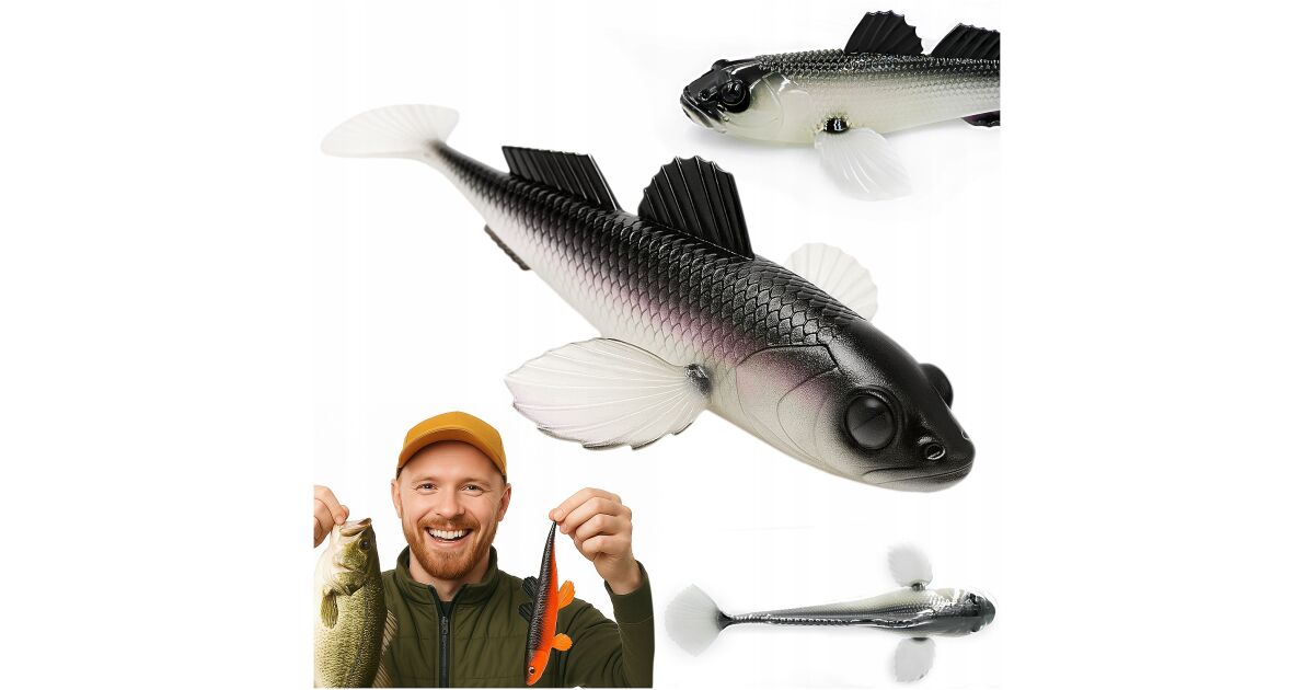 Gumicsali Libra Lures GOBIO 18,6 cm Vertical 120 Violet Shine | Pepita.hu