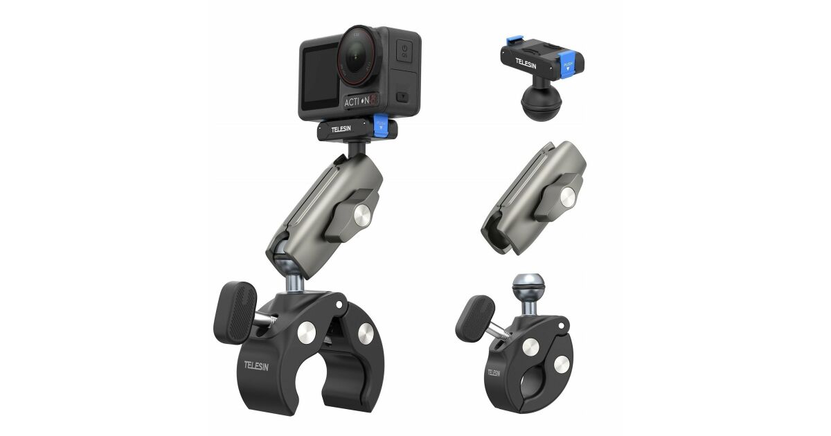 Menițioară Magic Arm Suport Clema Bicicletă Motor Pentru Dji Action 5 ...