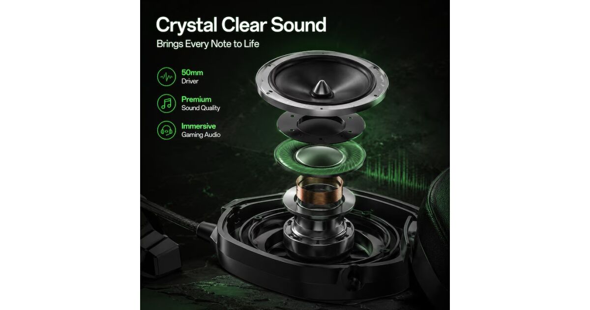 Casti Gaming TrioStore® Surround 7.1 Cu Microfon Noise Cancelling ...