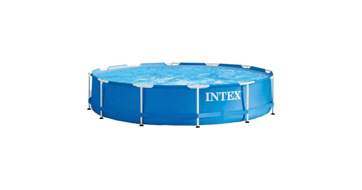 Intex okrúhly bazén s kovovým rámom, 366x76 cm, 6500 litrov | Pepita.com