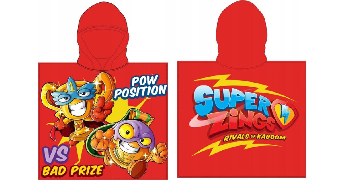 SUPER ZINGS PONCHO FÜRDŐTÖRÖLKÖZŐ, STRAND R081B | Pepita.hu