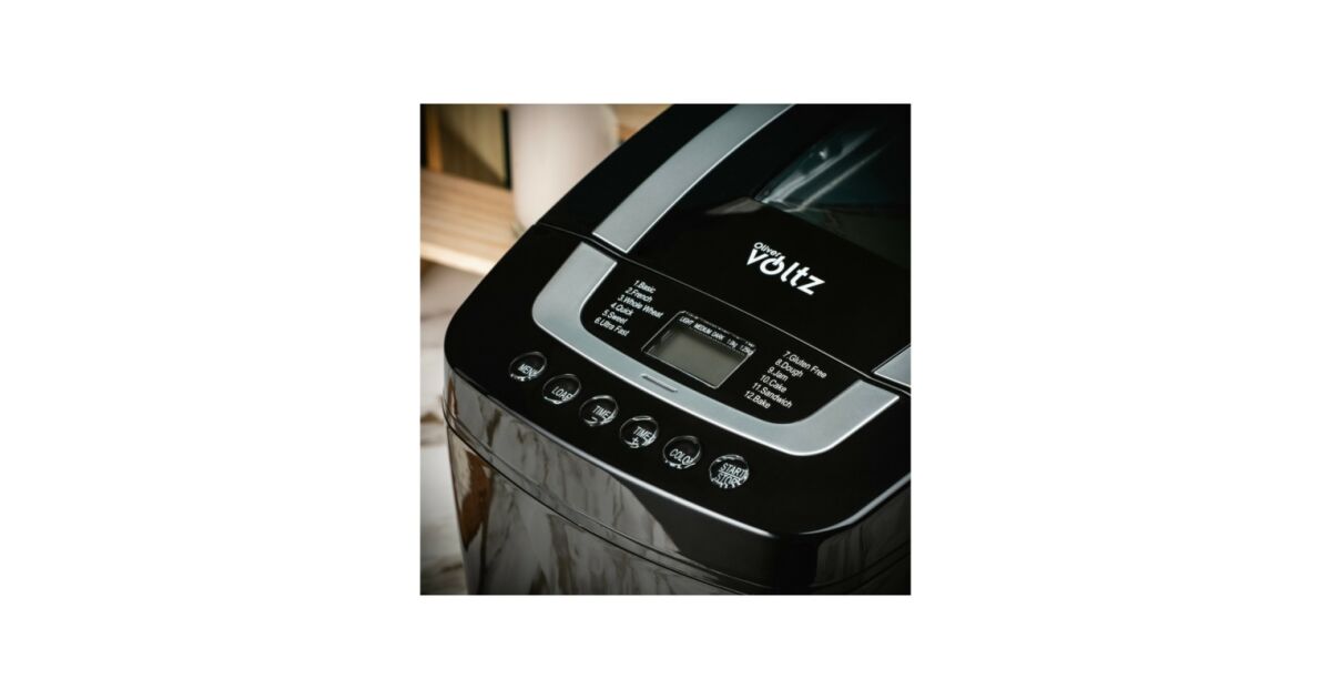 Oliver Voltz OV51446B, 800 W, 12 program, LCD kijelző, Időzítő, Fekete ...