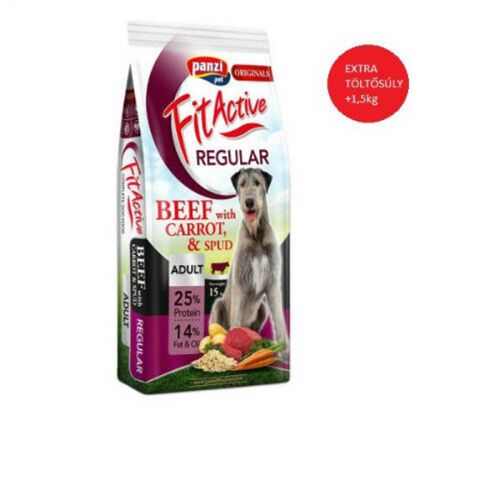 FitActive ORIGINALS 15+1,5kg REGULAR Beef with Carrots and Spud (marha ...