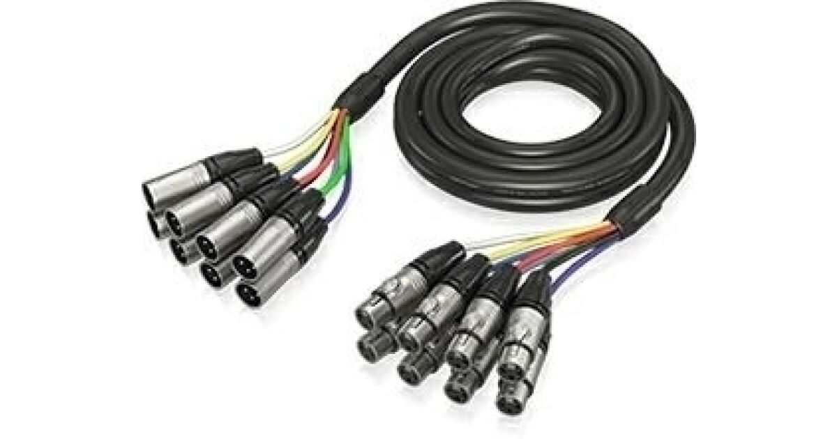 Behringer GMX-300CM Kábel 8 x XLR Nő - 8 x XLR Férfi 3m | Pepita.hu