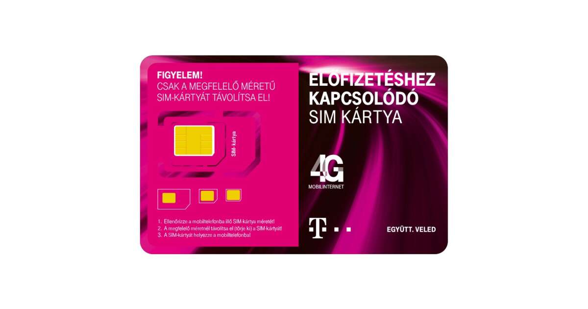 Domino / Telekom sim kártya | Pepita.hu