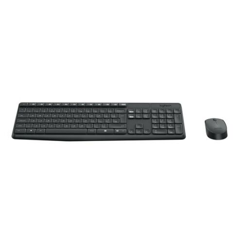 Logitech MK235 - Fekete - HU billentyűzet gravírozással - német nyelven ...