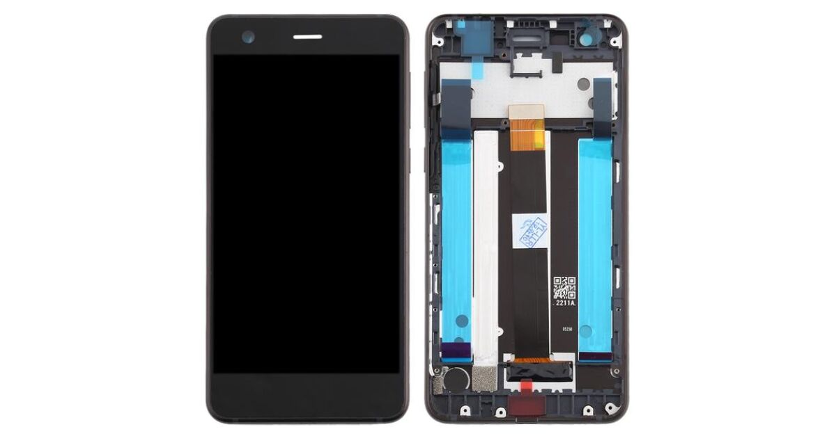 Nokia 2 TA-1007 / TA-1029 / TA-1023 / TA-1035 / TA-1011 fekete LCD ...