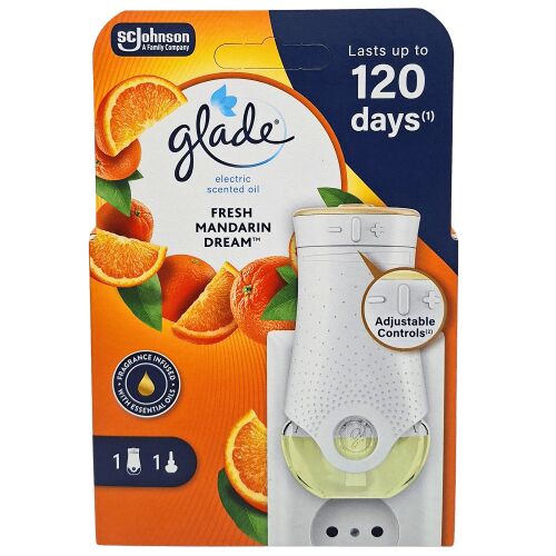 Glade elektromos légfrissítő készülék+utántöltő 20ml Fresh Mandarin ...