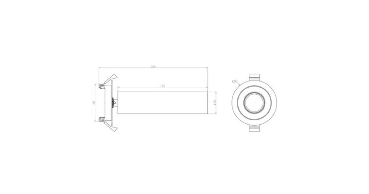 Deko Light (565408) Slim LED-es beépíthető lámpa LED 5 W Fehér | Pepita.hu