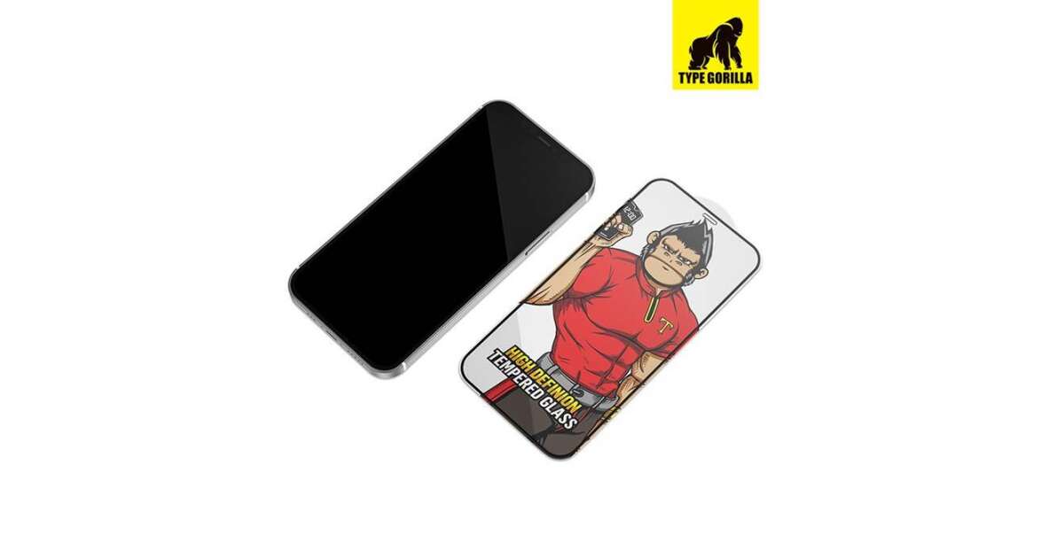 Apple iPhone 12 Mini TG Bond Narrow Border 2.5D Silk Full Üvegfólia ...