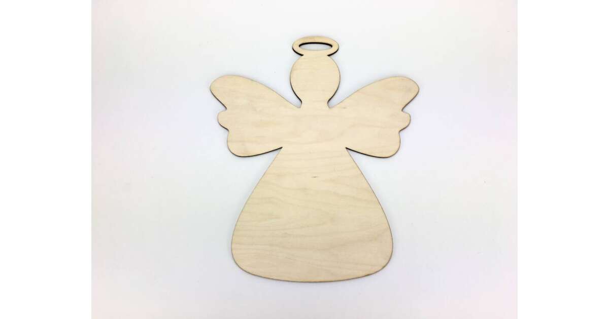 Natúr fa - Angyal 13x15cm | Pepita.hu