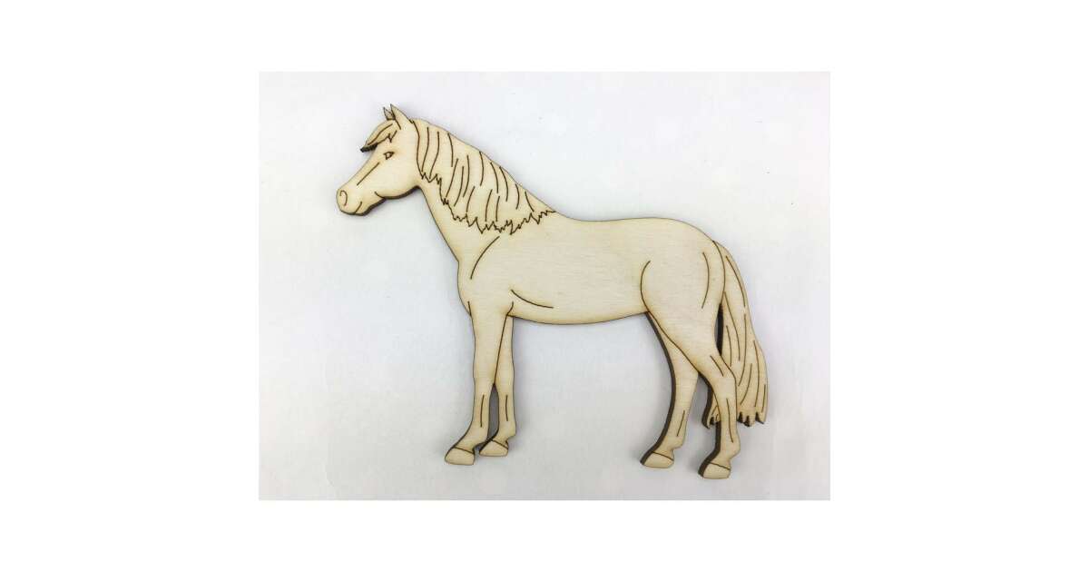 Natúr fa - Lovacska 10x12cm | Pepita.hu