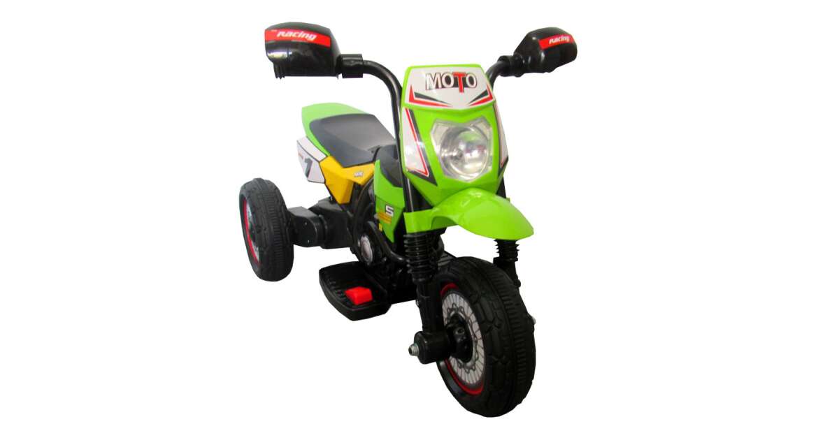 M4 Elektromos gyerek cross motor 6V #zöld | Pepita.hu