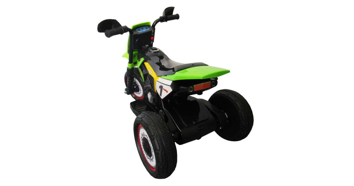 Elektromos gyerek cross motor M4 - 6V - zöld | Pepita.hu