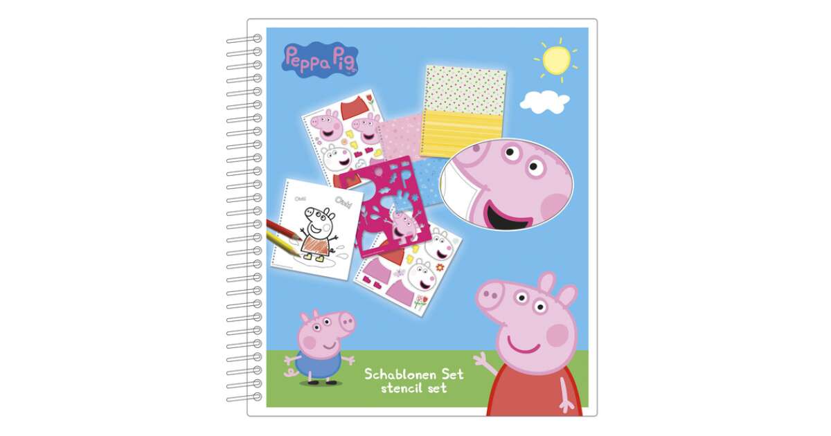 Rajz készlet, 32 db - Peppa malac | Pepita.hu