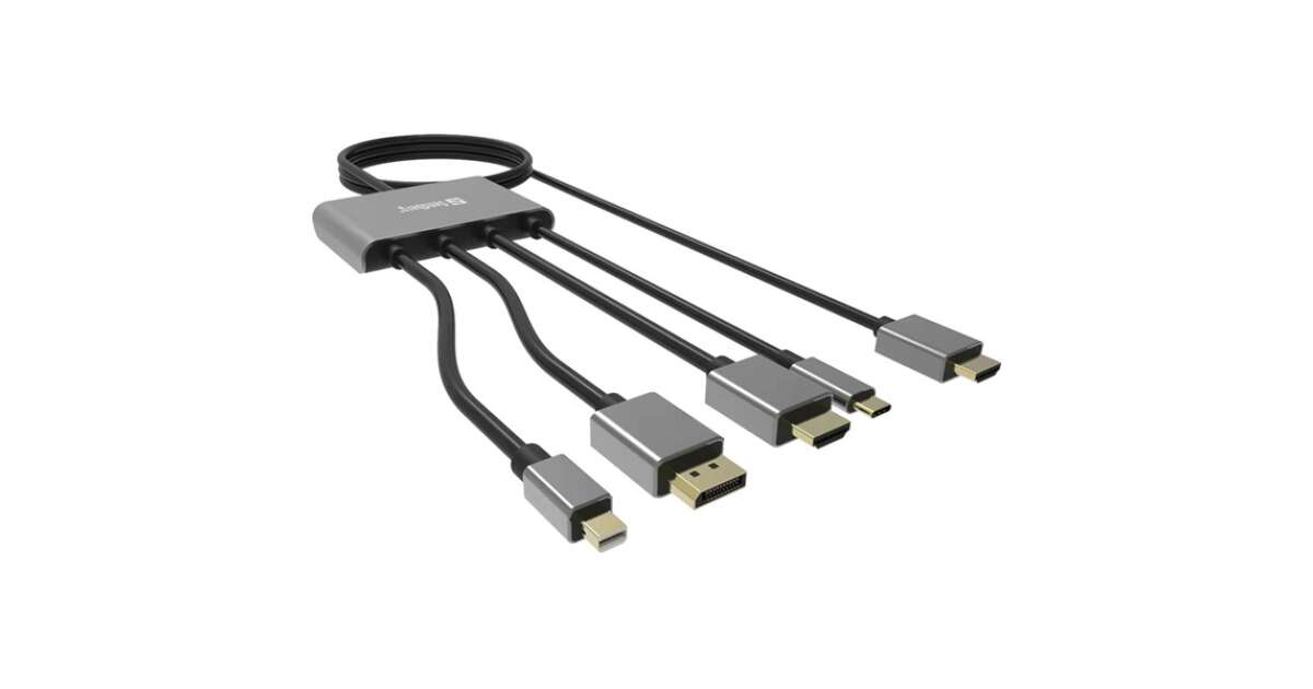 Sandberg Kabel, All-in-1 Display-Adapter-Hub 509-21 | Pepita.com