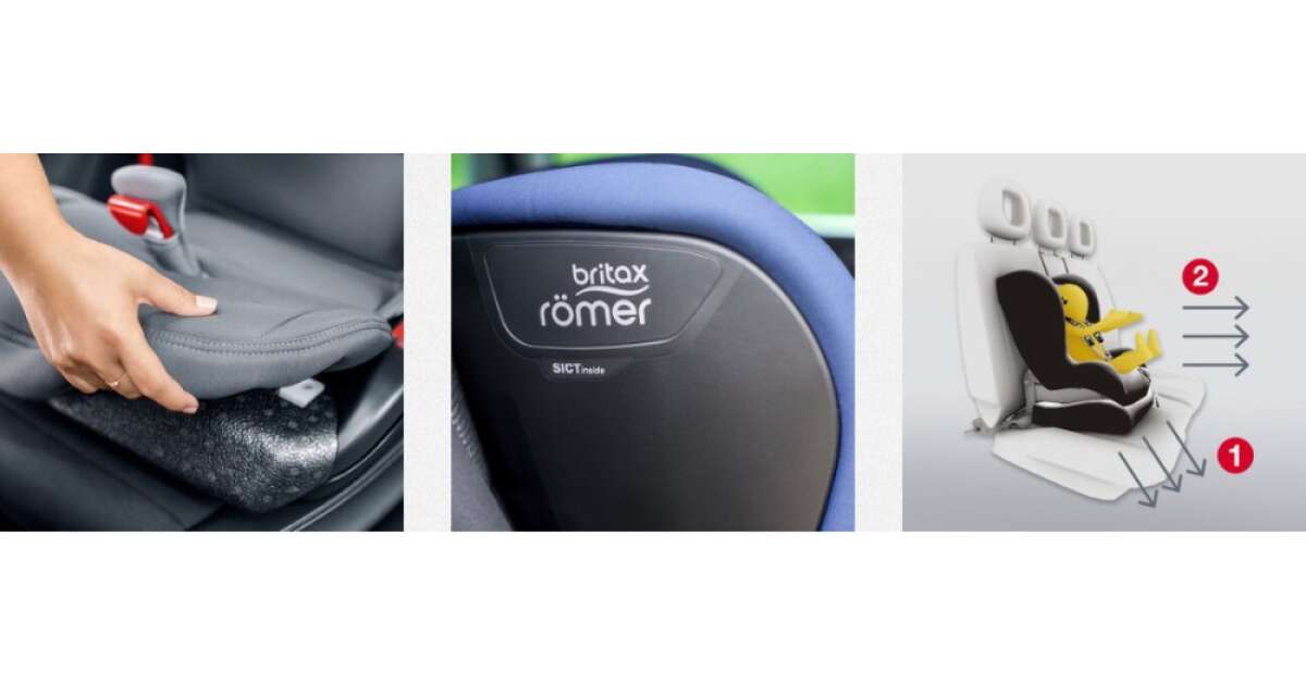 Britax Römer Trifix2 i-Size isofix autósülés 76-105cm - Storm Grey ...